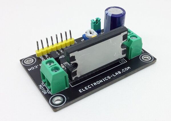 8A Brushed DC Motor Driver with Adjustable Constant Current, Direction ...