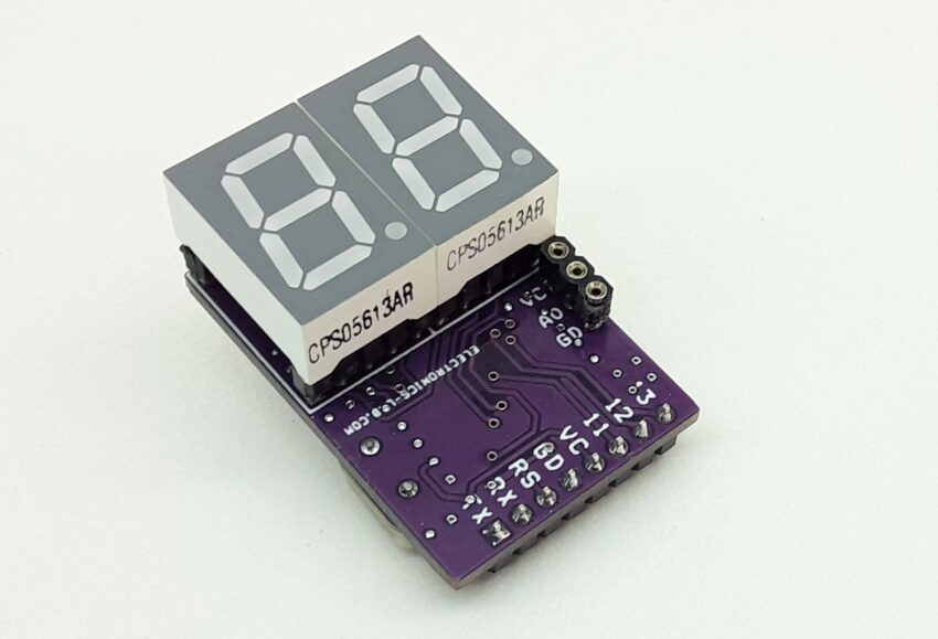 Arduino 2 Digit 05 Common Cathode 7 Segment Display Module Electronics Lab 0167