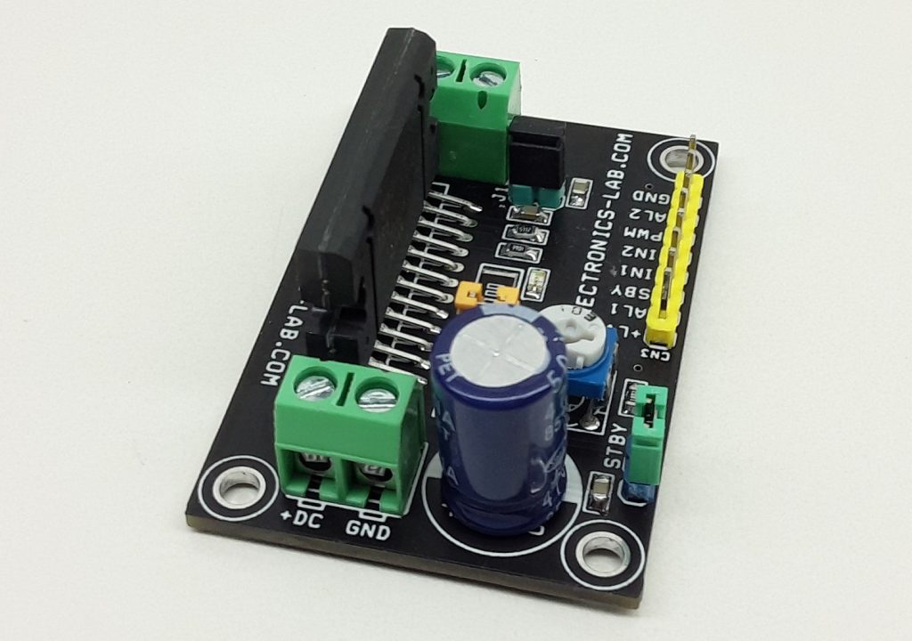 8A Brushed DC Motor Driver with Adjustable Constant Current, Direction ...