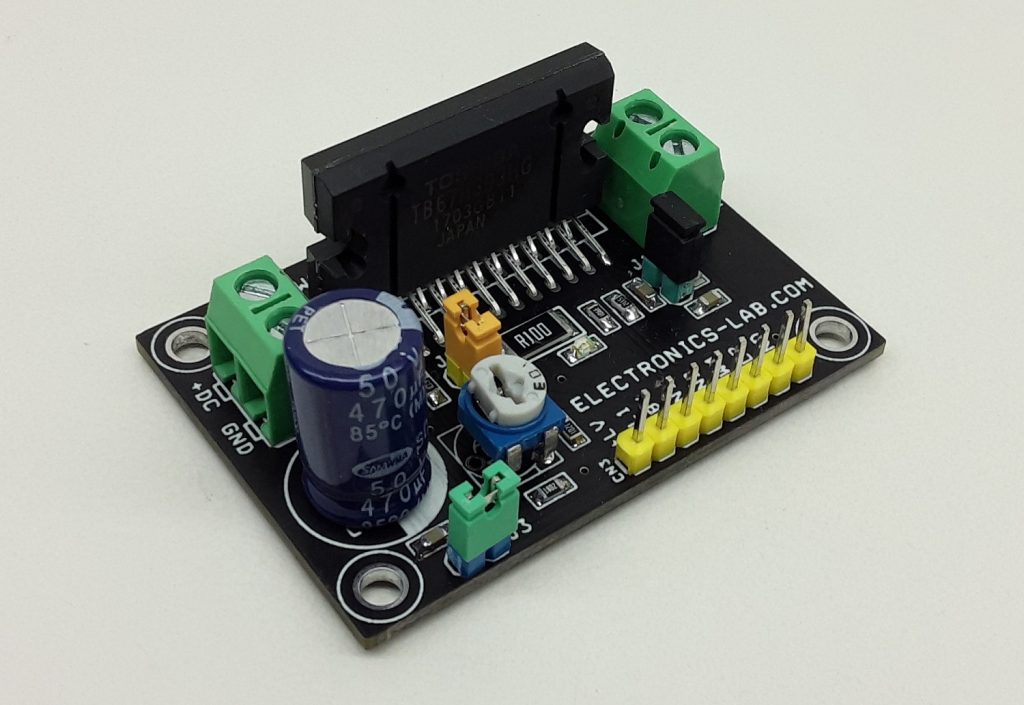 8A Brushed DC Motor Driver with Adjustable Constant Current, Direction ...