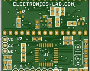 PCB GRB TOP - Electronics-Lab.com