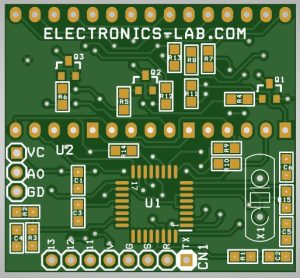 PCB GRB TOP - Electronics-Lab.com