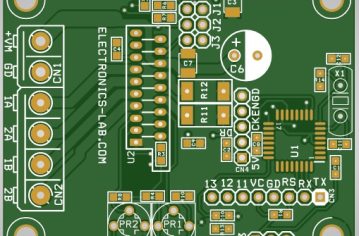 PCB GRB TOP - Electronics-Lab.com