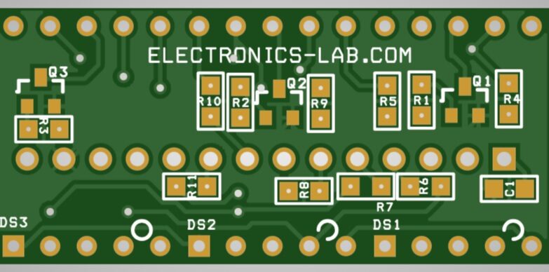 pcb grb top - Electronics-Lab.com