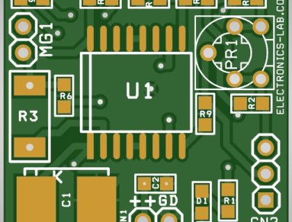 pcb grb top - Electronics-Lab.com