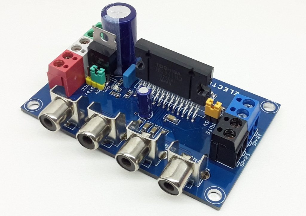 49W BTL 4 Channel Audio Power Amplifier - Electronics-Lab