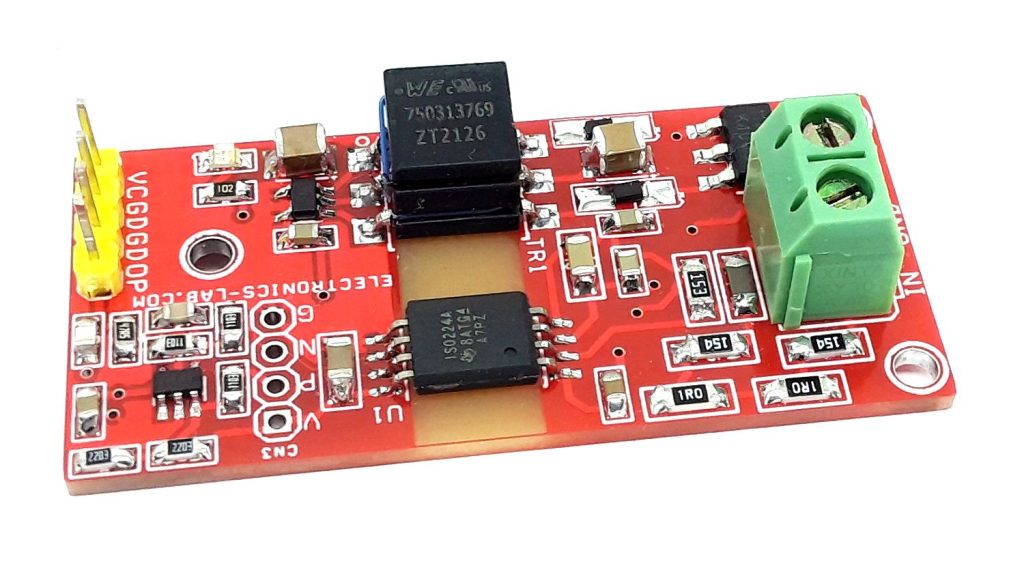 250V AC Isolated Voltage-Sensing Circuit with Single output (250V AC ...
