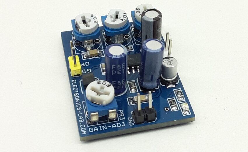 Hi-End Microphone Preamplifier with Variable Compression, Noise Gating ...