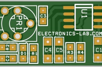 PCB GRB TOP - Electronics-Lab.com