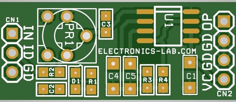 PCB GRB TOP - Electronics-Lab.com