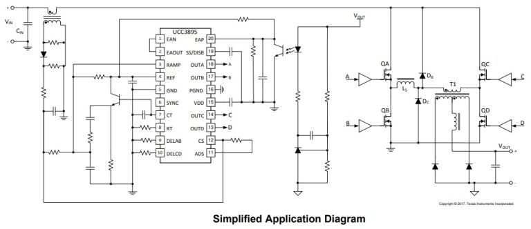 Carrier Board for Advanced Phase-Shift PWM Controller UCC3895 ...