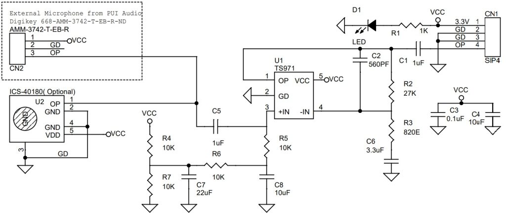 Pre-Amplifier for MEMS Microphone - Electronics-Lab