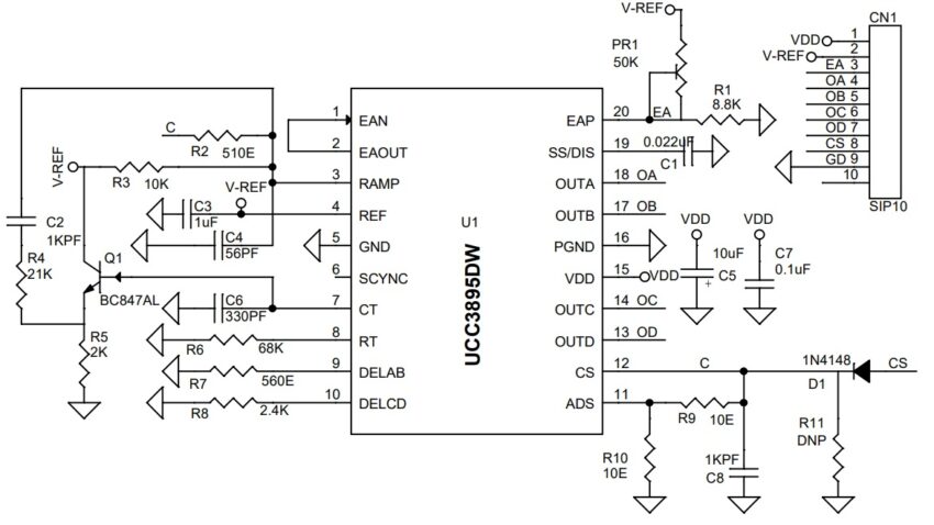 Carrier Board for Advanced Phase-Shift PWM Controller UCC3895 ...