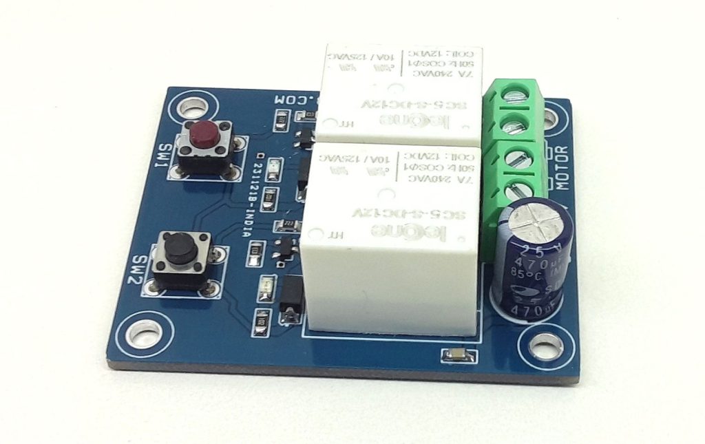 Low-Cost DC Motor Direction Controller with Fast Brake using 2 Relays ...