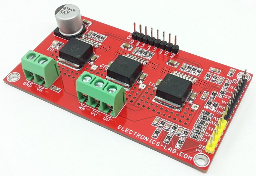 BLDC Motor and DC Brushed Motor Driver - Electronics-Lab