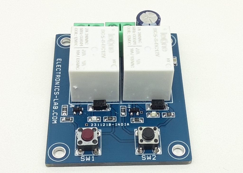 Low-Cost DC Motor Direction Controller with Fast Brake using 2 Relays ...