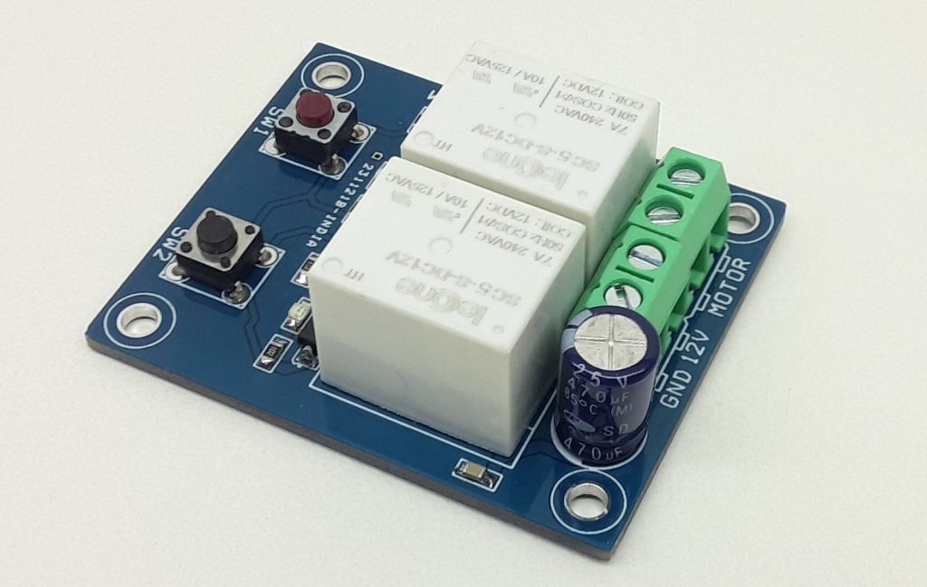 Low-Cost DC Motor Direction Controller with Fast Brake using 2 Relays ...