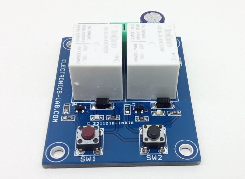 Low-Cost DC Motor Direction Controller with Fast Brake using 2 Relays ...