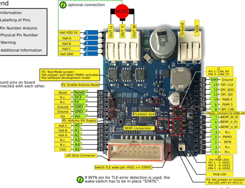 Infineon_BLDCSHIELDTLE956XTOBO1_BL - Electronics-Lab.com