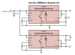 LTM8045 - Inverting or SEPIC μModule (Power Module) DC/DC Converter ...