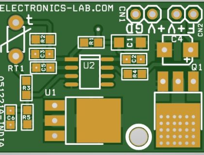 PCB GRB TOP - Electronics-Lab.com