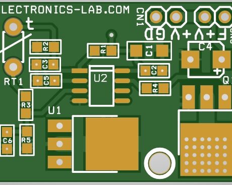 PCB GRB TOP - Electronics-Lab.com