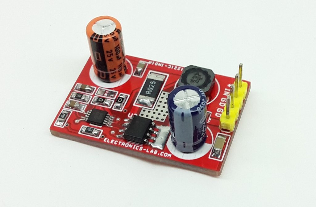 3V to 5V DC Output Step-Up DC-DC Converter using MAX668 - Electronics-Lab