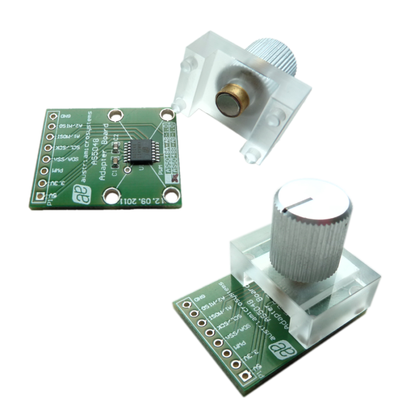 ams OSRAM AS5172E High-Resolution Magnetic Position Sensor - Electronics-Lab