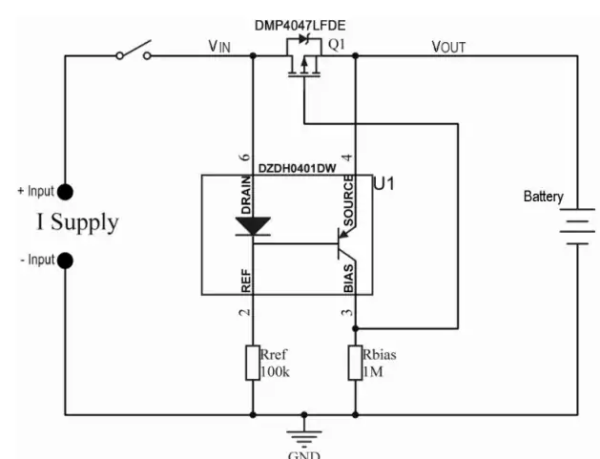Diodes Incorporated DZDH0401DW Ideal Diode Controller - Electronics-Lab