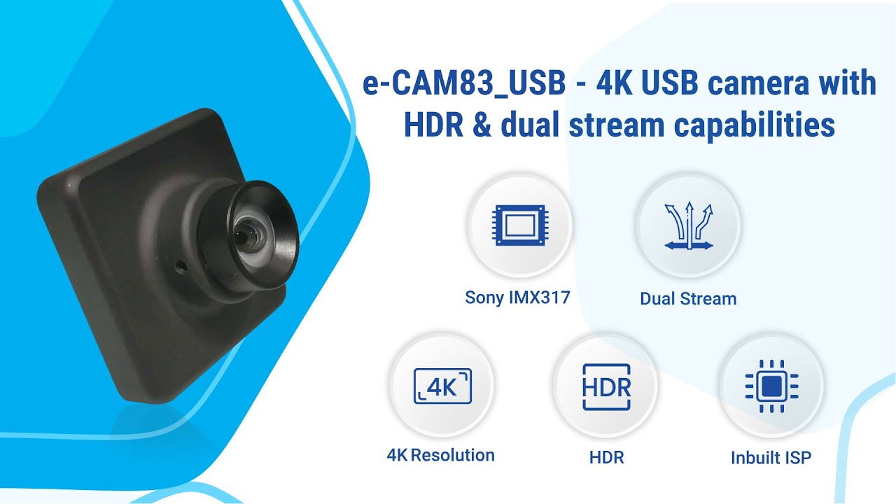 e-con Systems™ launches SONY based 8 MP, UVC USB camera with High ...