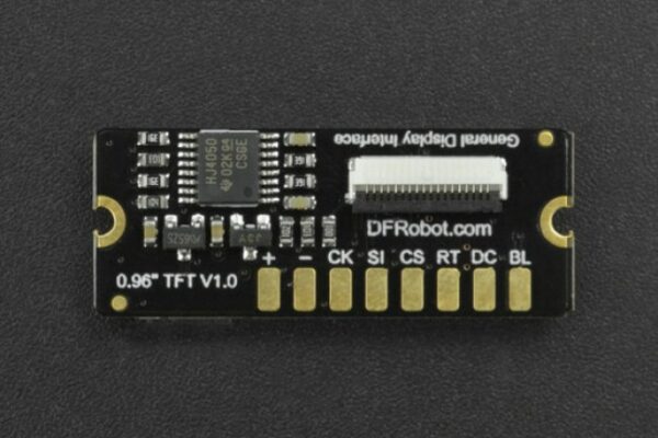 DFRobot 0.96" 160x80 Color SPI TFT Display - Electronics-Lab