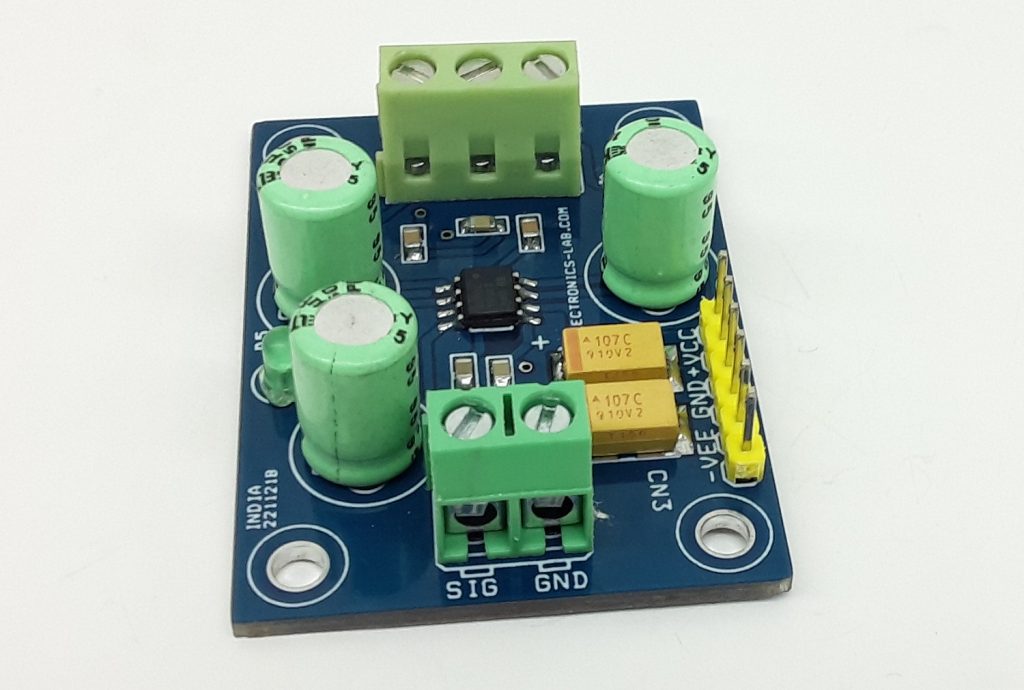 Audio Line Driver using DRV135 with Balanced Output - Electronics-Lab