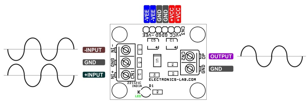 Audio Line Receiver using INA134 - Electronics-Lab