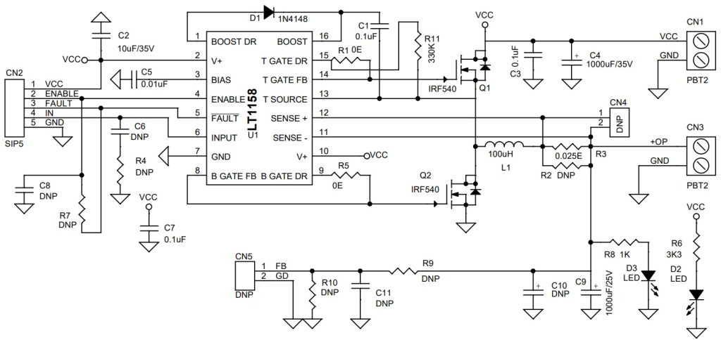 High Current Half-Bridge with Over Current & Voltage Feedback for Step ...