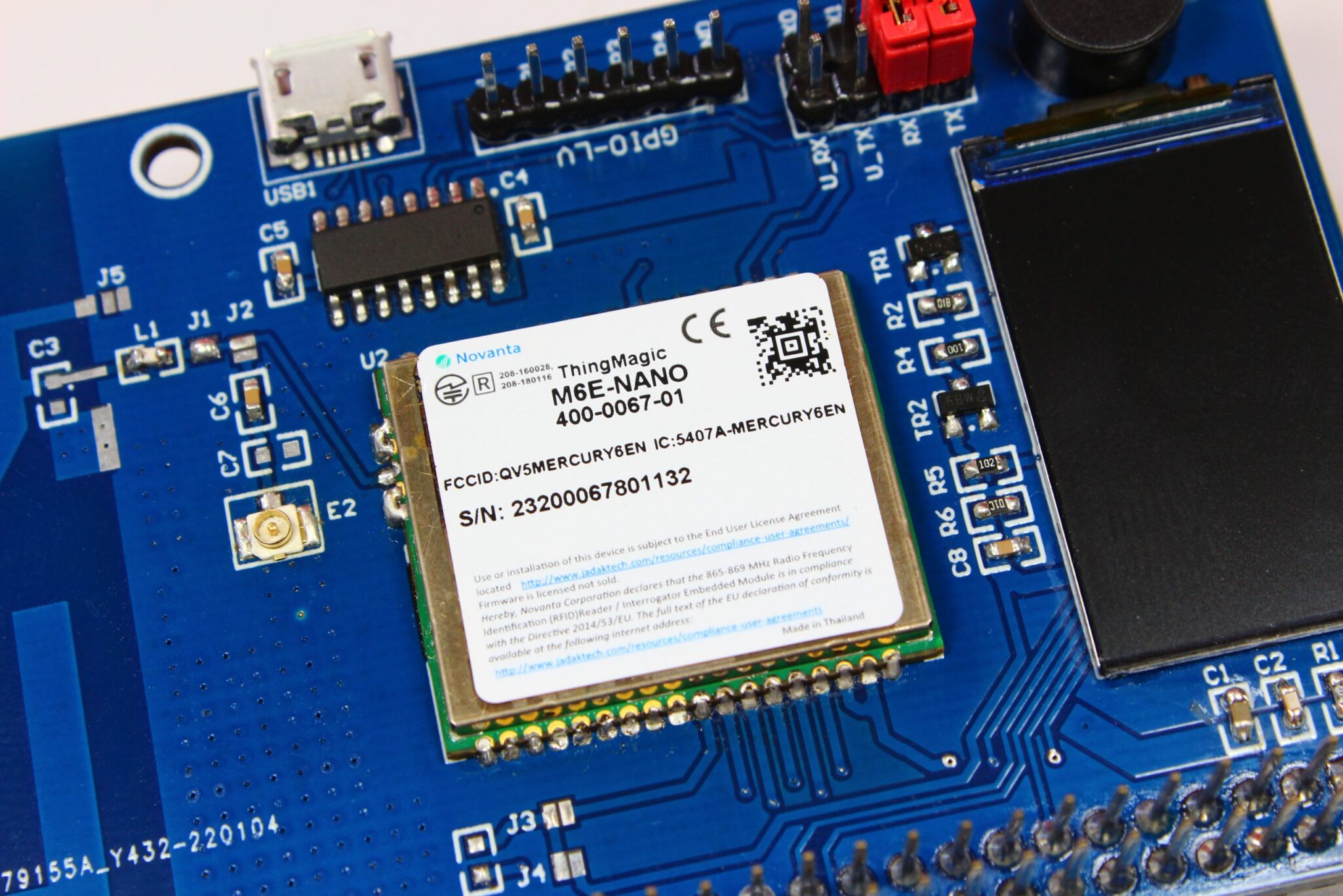 SB Component Ltd Unveils UHF HAT for Raspberry Pi with a 1.14-inch LCD ...