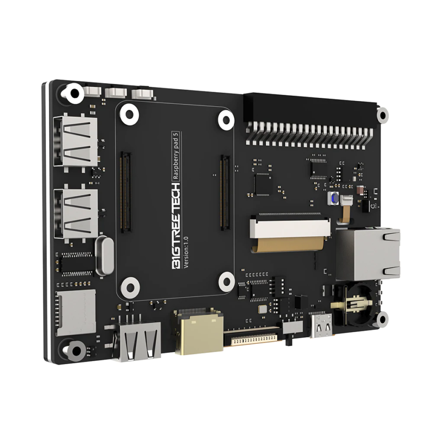 BIGTREETECH's Raspberry Pad 5 Powered by Raspberry Pi CM4 is suitable ...