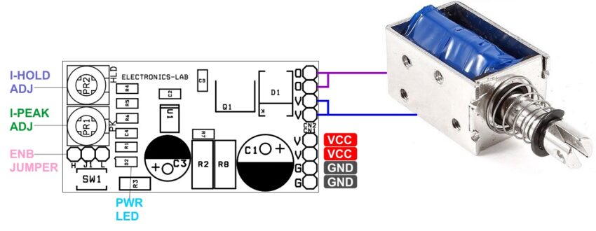 Power-Saving PWM Solenoid Controller - Electronics-Lab