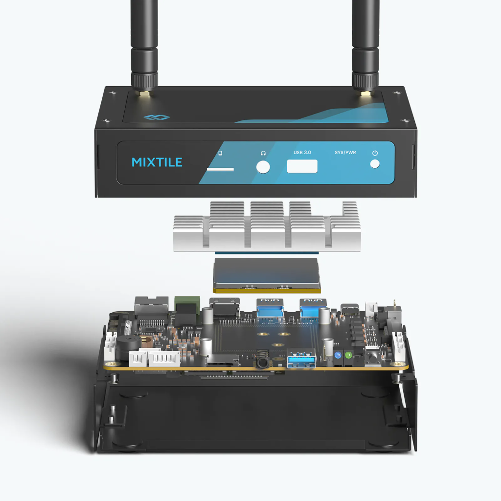 Mixtile Edge 2 IoT edge device is a multipurpose computer with RK3568 ...