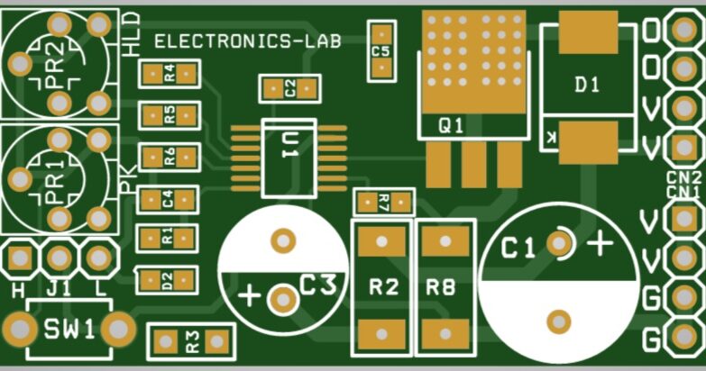 PCB GRB TOP - Electronics-Lab.com