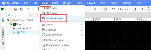 The EasyEDA get updated to the EasyEDA PRO version which has 3D Design ...