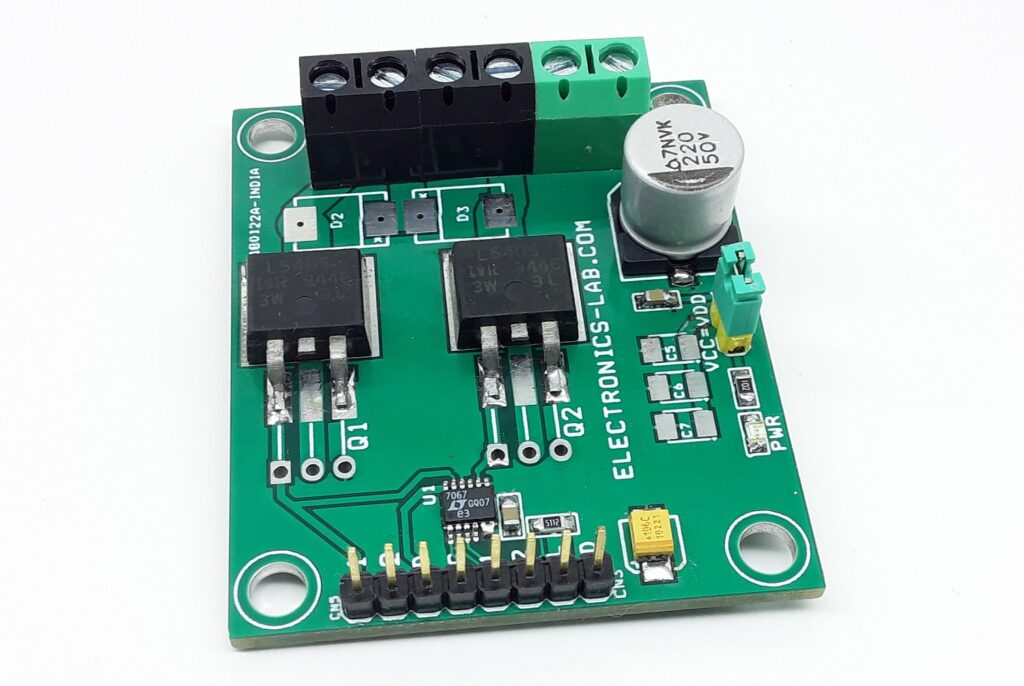Dual MOSFET Driver - Two Channel DC SSR Using MOSFETS & Gate Driver ...
