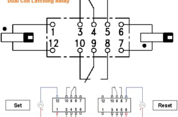 Dual Coil Latching Relay Operetions - Electronics-Lab.com
