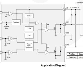 FAN3240 application schematic - Electronics-Lab.com