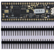 UPduino v3.1 with the in-box 24 pins. - Electronics-Lab.com