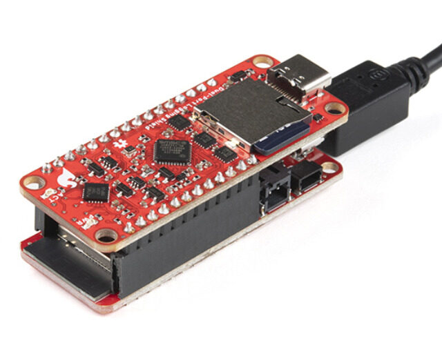 Sparkfun Thing Plus Dual Port Logging Shield Connection Electronics