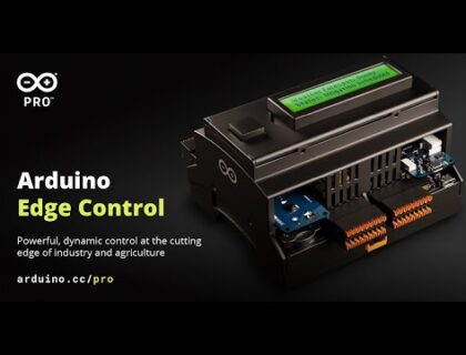 Arduino Edge Control Enclosure Kit is IP40-certified and fits DIN rail ...
