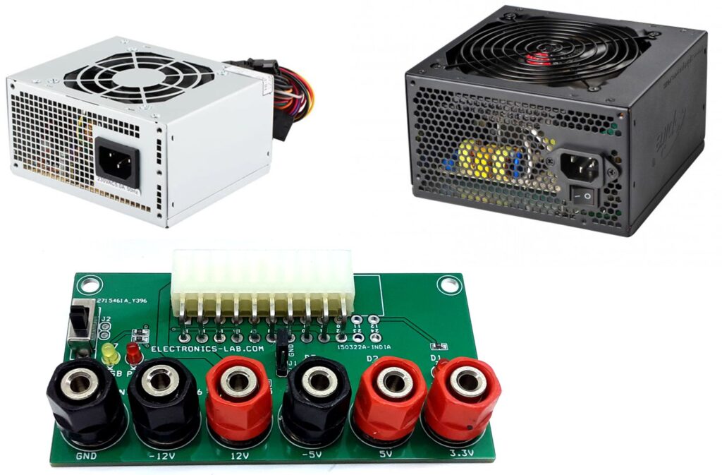 Breakout Board for ATX Power Supply - Benchtop Power Supply ...