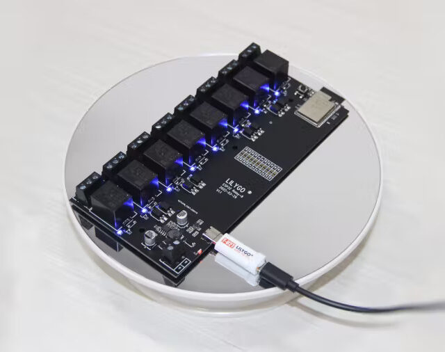 LILYGO T-Relay Board - Electronics-Lab.com