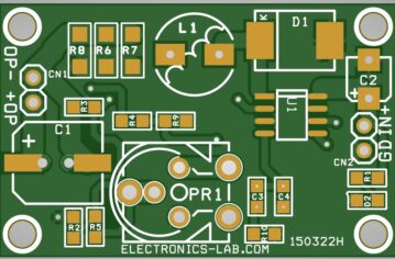 PCB GRB TOP - Electronics-Lab.com
