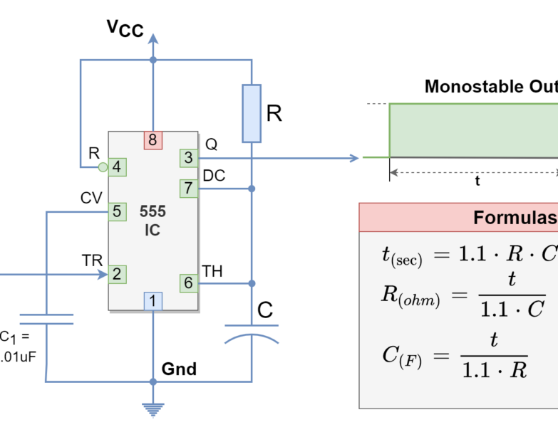 monostable1 - Electronics-Lab.com